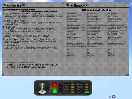Second Life Marketplace - AmSim (The Sims Inspired Hud)
