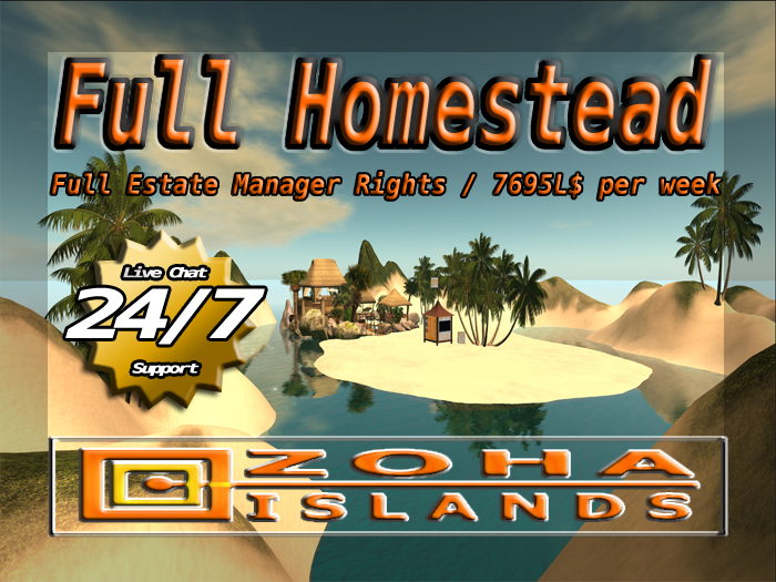 Second Life Marketplace - ZoHa Islands Full Homestead - Beautiful ...