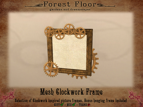 Second Life Marketplace - ~*FF*~ Clockwork Frame