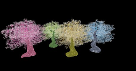 Second Life Marketplace - *Nimuel's Textures* 8 alpha fairy tree top ...