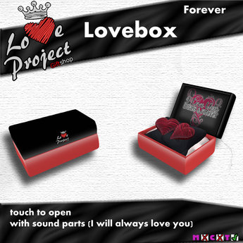 Second Life Marketplace - *Love Project* Lovebox "Forever"