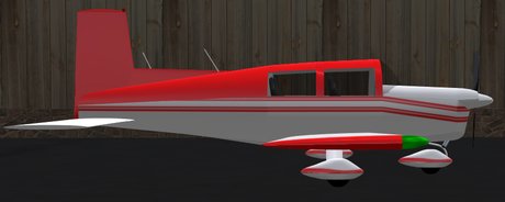 Second Life Marketplace - Red Sunbeam Airplane v2.3