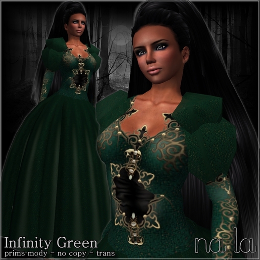 Second Life Marketplace - - NaLa - Fashion Infinity Green