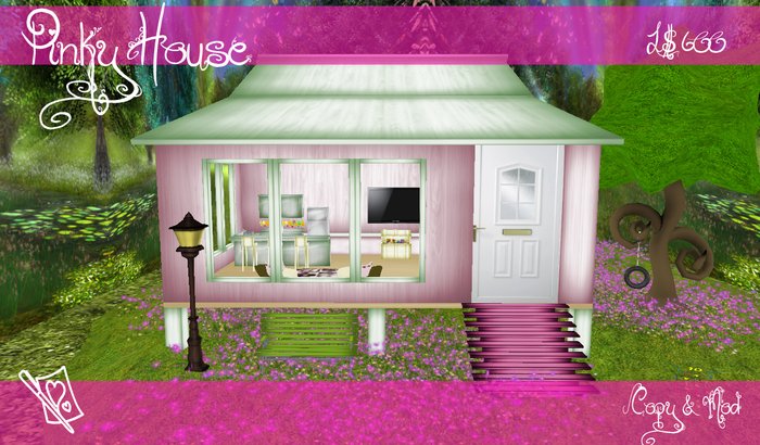 Second Life Marketplace - Pinky House for kids
