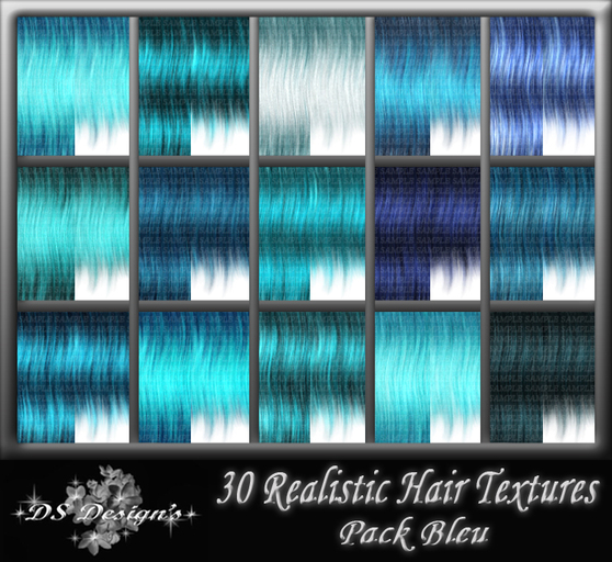 Second Life Marketplace - ** DS Design's ** 240 REALISTIC HAIR TEXTURES