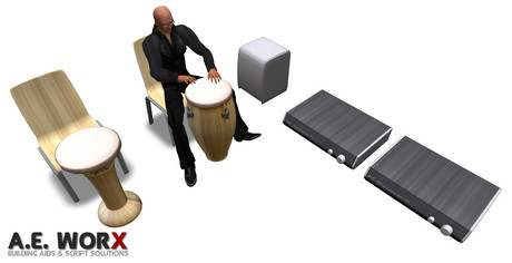 Second Life Marketplace - A.E. Jam Session 1.0 (Conga, Djembe ...