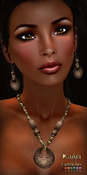 Second Life Marketplace - EarthStones Kaiya Jewelry Set - Moon (BOX)