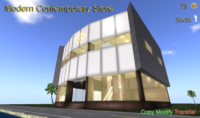 Second Life Marketplace - Modern Contemporary Main Store * Shop ...