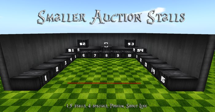 Second Life Marketplace - Auction Stalls