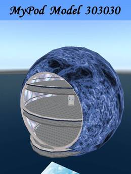 Second Life Marketplace - MyPod 303030 FootPrint