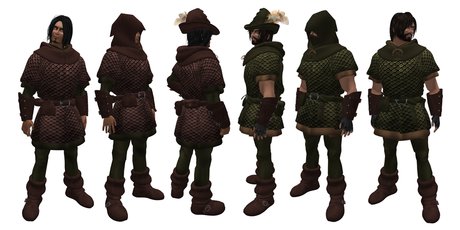 Second Life Marketplace - (GL) Scale Armor Hauberk