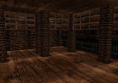 Second Life Marketplace - Urban Slum 3 Story Building Store/Shop Prefab