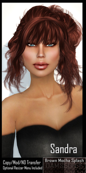 Second Life Marketplace - *~*Damselfly*~*Sandra Brown Mocha Splash