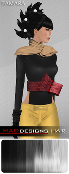 Second Life Marketplace - MADesigns HAIR ~ TAMARA ~ Silver Tones