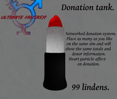 Second Life Marketplace - uf donation system packaged.