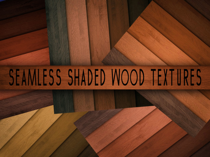 Second Life Marketplace - FULL PERM Seamless Shaded Wood Textures