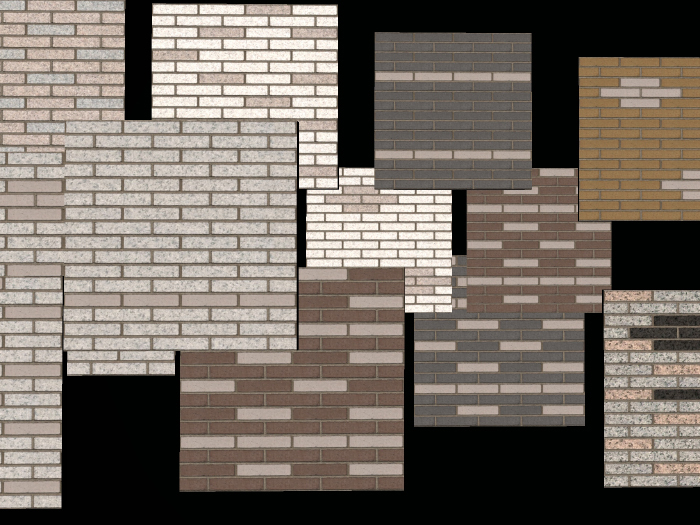 Second Life Marketplace - NEW BRICK - 80 Realistic Brick Textures,Brick ...