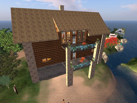 Second Life Marketplace - Executive Log Cabin