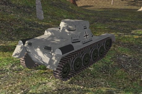 Second Life Marketplace - Panzer I - drivable - Prototype