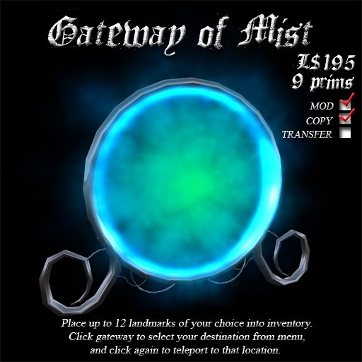 Second Life Marketplace - Gateway of Mist