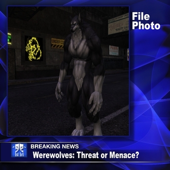 Second Life Marketplace - 1st Act Werewolf - Black Fury (male)