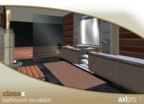 Second Life Marketplace - AXL pro box - Class X Bathroom Excelsior with ...