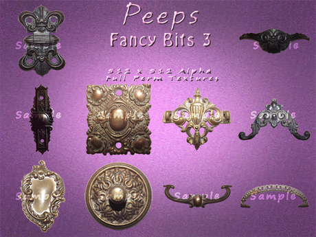 Second Life Marketplace - Peeps Textures Fancy Bits 3