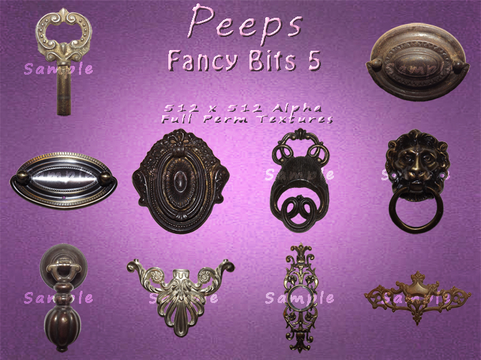 Second Life Marketplace - Peeps Textures Fancy Bits 5