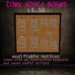 Second Life Marketplace - {sYn} Cork Notice Board [boxed]