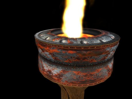 Second Life Marketplace - V Torch with visitor log and on/off switch.