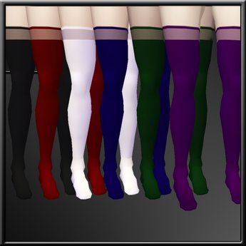 Second Life Marketplace - .:.VB.:. Stockings - Plain