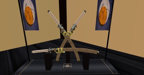 Second Life Marketplace - 2 MOONS KATANA BOXED COMBAT SYSTEM COMPLETE PROMO