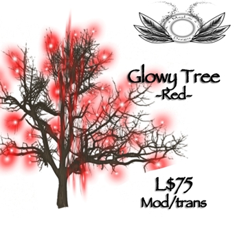 Second Life Marketplace - Glowy tree red