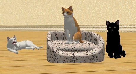 Second Life Marketplace - PET BED-Animal Print