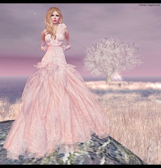 Second Life Marketplace - SAS - Helios Rose Gown * Grande (+ Maitreya ...