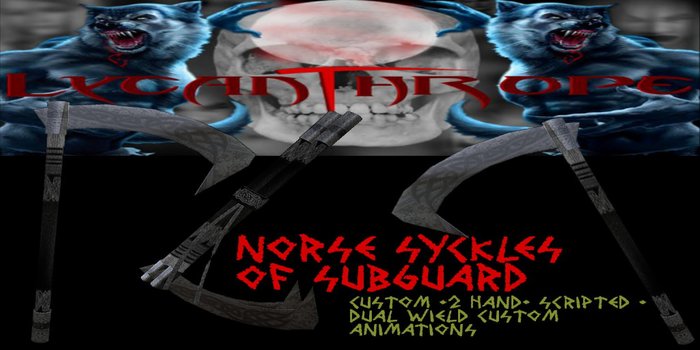 Second Life Marketplace - Norse Syckles of Subguard