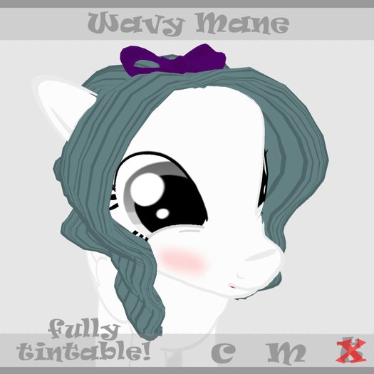 Second Life Marketplace - Wavy Mane by Pony Espresso