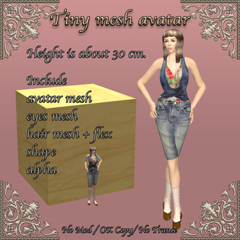 Second Life Marketplace - *Miroku*Tiny mesh avatar