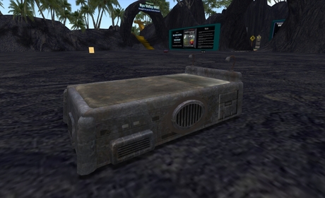 Second Life Marketplace - MESH Sci Fi Bed post-apocalyptic science fiction