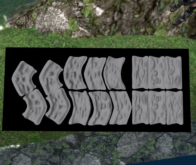 Second Life Marketplace - Riverbed sculpts and maps (boxed)