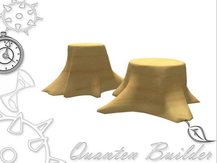Second Life Marketplace - Tree Stumps with Sculpty Map