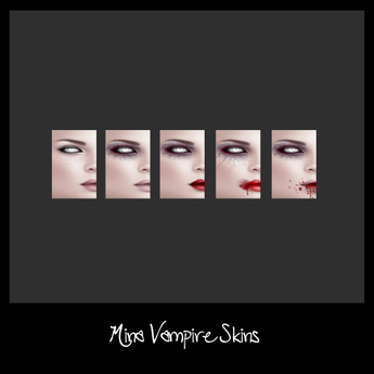 Second Life Marketplace - [afked] Mina Vampire Skin All Makeups Box