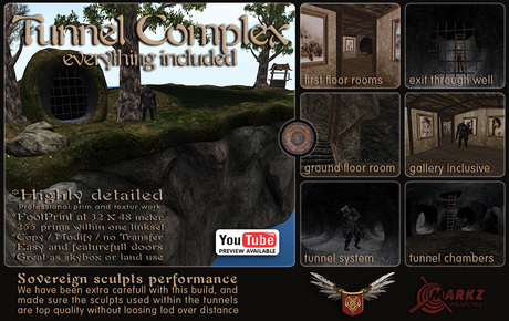 Second Life Marketplace - Tunnel Complex