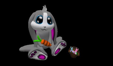 Second Life Marketplace - Easter Bunny JUMBO and Basket (MOD-TRANS ...