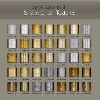 Second Life Marketplace - *Skye WhiteBox Textures Big Value! 132 Snake ...