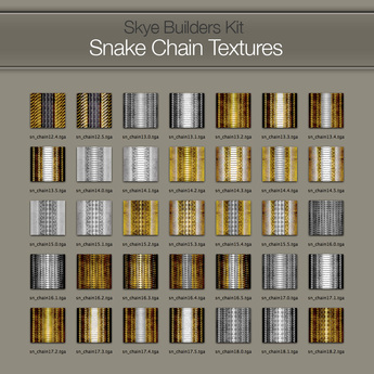 Second Life Marketplace - *Skye WhiteBox Textures Big Value! 132 Snake ...