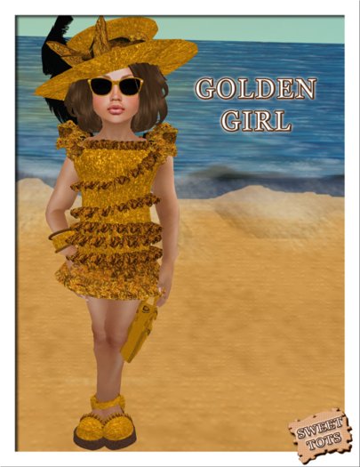 Second Life Marketplace Golden Girl