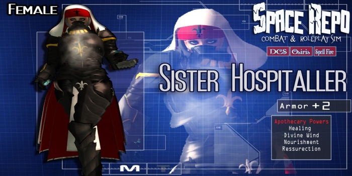 Second Life Marketplace - Space Repo - Sister Hospitaller (Female)
