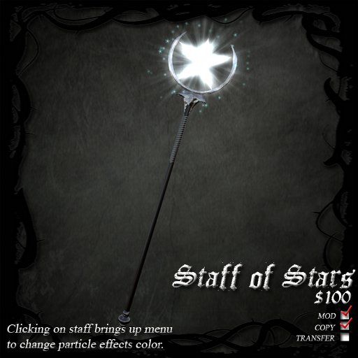 Second Life Marketplace - Staff of Stars