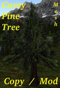 Second Life Marketplace - Covey Mesh Pine Tree Demo Version